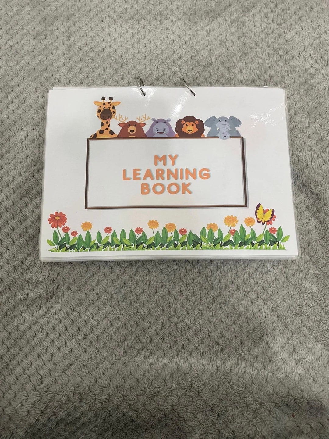 My Learning Book Children's Work Pack - Etsy