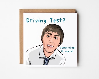 Funny Passed Driving Test Congratulations Card You Passed Your Test ...