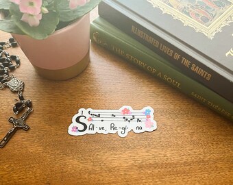 Our Lady Undoer of Knots Sticker Virgin Mary Salve Regina Hail Holy ...