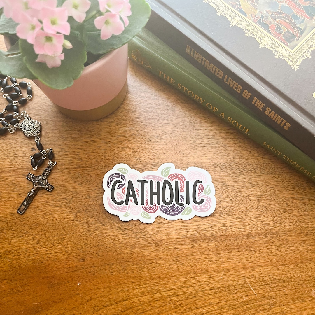 Catholic Sticker - Etsy