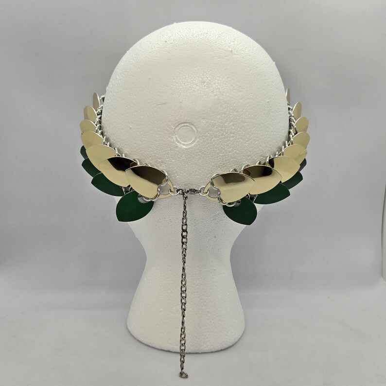 Dragon Scale Crown / Scale Mail Laurel Wreath / Fantasy Headwear - Etsy