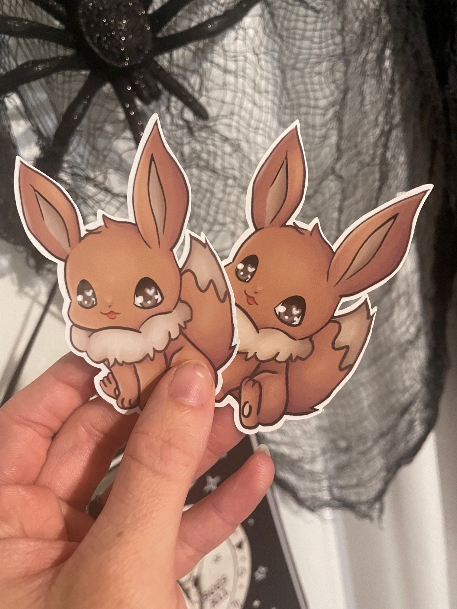 Eevee Evolutions Sticker Set Eeveelutions Full-color Vinyl Sticker ...