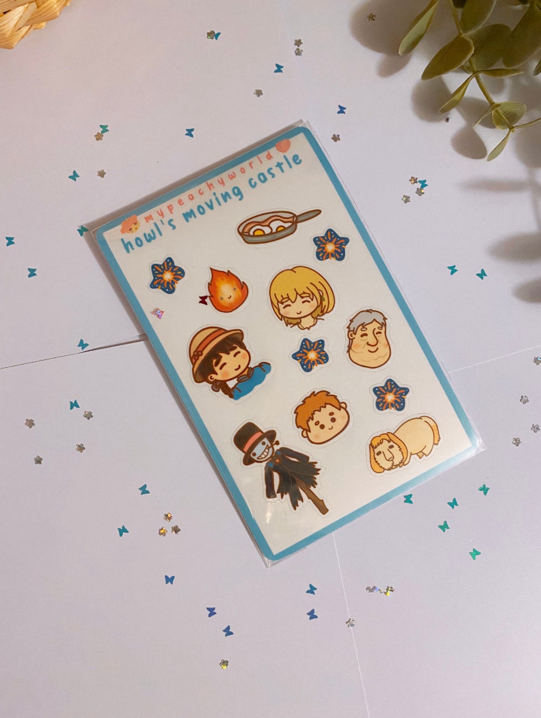 HMC Sheet Chibi Art Sticker Sheets - Etsy