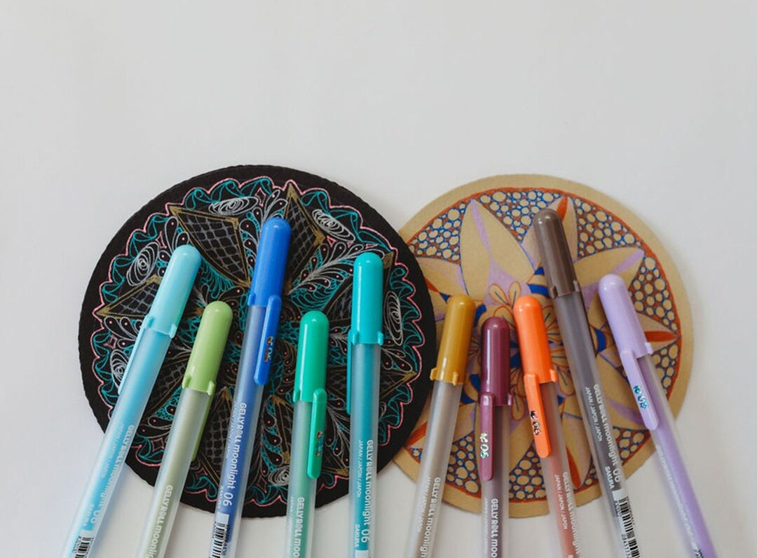 Moonlight Gelly Roll Pens - Etsy Moonlight Gelly Roll Pens - Etsy
