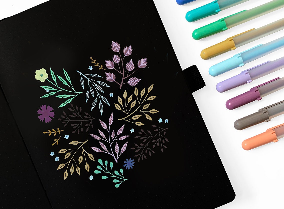 Moonlight Gelly Roll Pens - Etsy Moonlight Gelly Roll Pens - Etsy