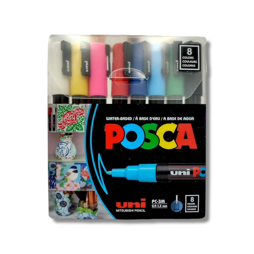 Posca Marker Packs 1m, 3m, 5m - Etsy