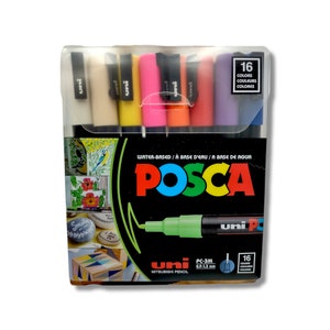 Posca Marker Packs 1m, 3m, 5m - Etsy