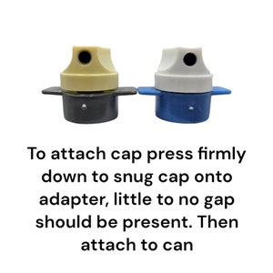 Uprok 2 Finger Wing Adapters Convert Male Spray Paint Cans to Female to ...