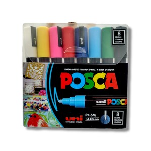 Posca Marker Packs 1m, 3m, 5m - Etsy