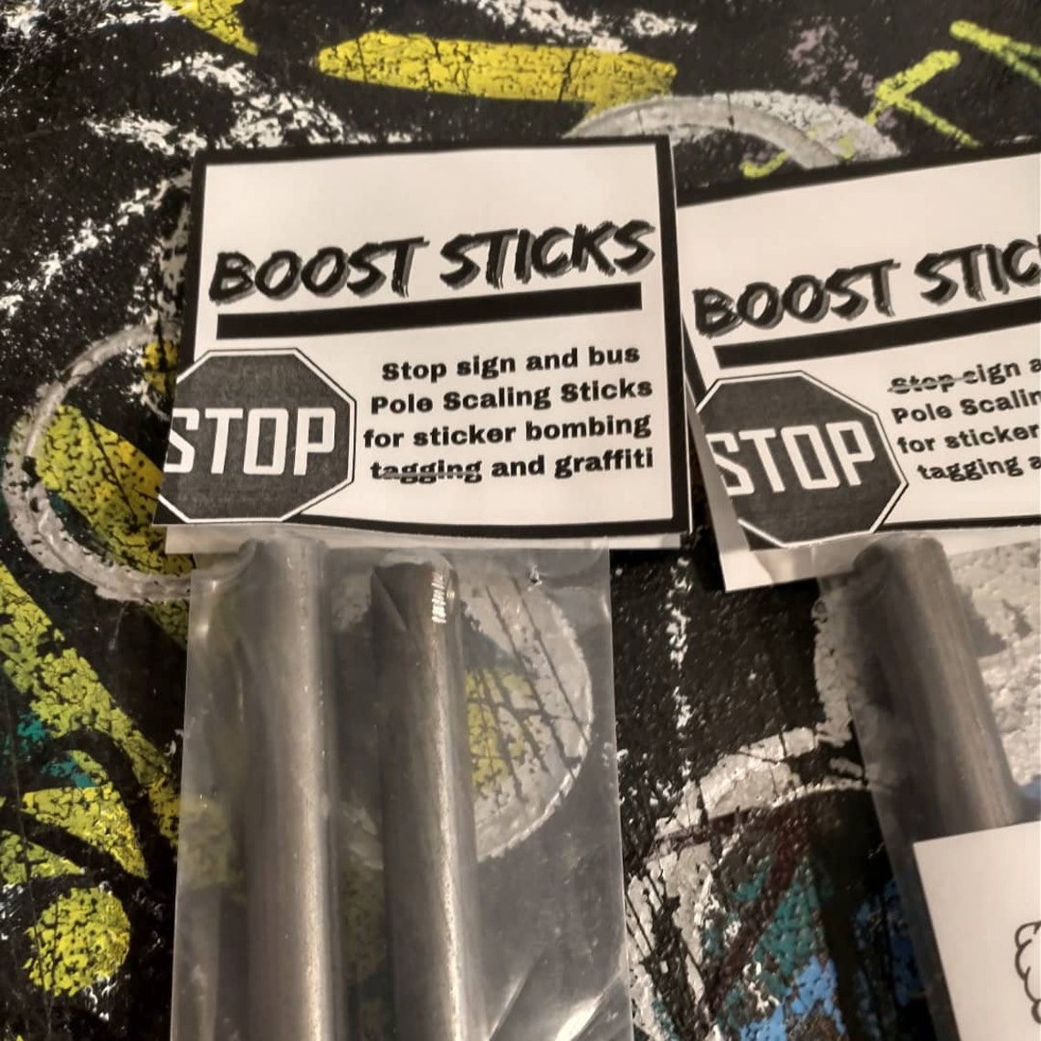 Boost Sticks for Sticker Bombing Graffiti and Tagging. Get - Etsy