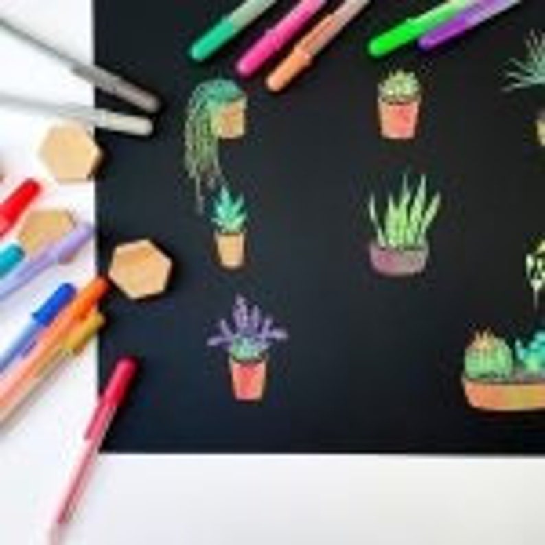 Moonlight Gelly Roll Pens - Etsy Moonlight Gelly Roll Pens - Etsy