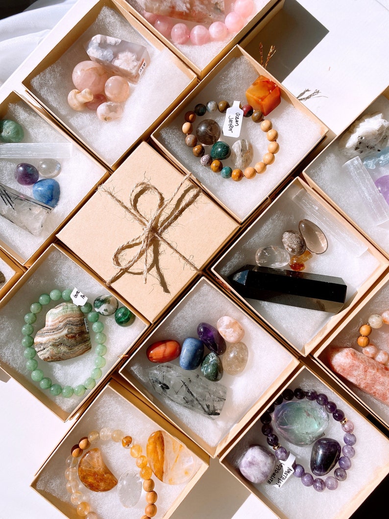 Crystal Gift Sets, Crystals for Beginners, Crystal Bundle, Curated ...