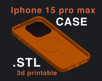 IPhone 15 Pro Max Phone Case Redesigned for Comfort - 3d Model Stl High ...