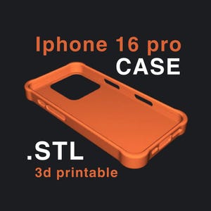 IPhone 16 Pro Case 3d Model .stl - Etsy