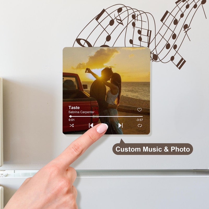Personalized Magnets With Songs - Etsy