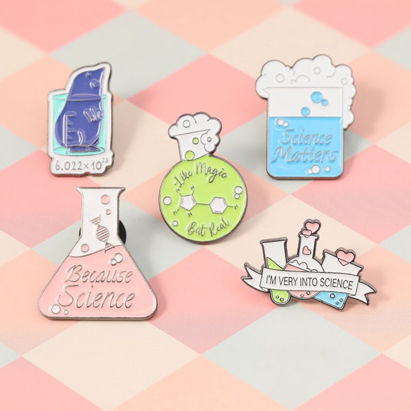 Chemistry Enamel Pin - Etsy