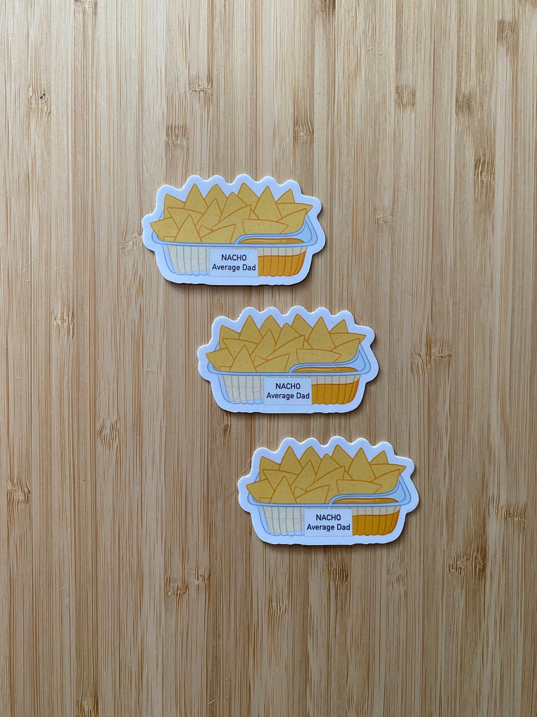 Nacho Average Dad Sticker - Etsy