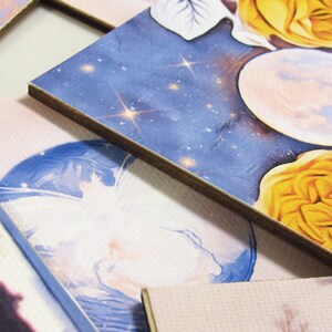 Whimsical Mini Prints | Mystic Posters, Blue Wall Art, Fairycore ...