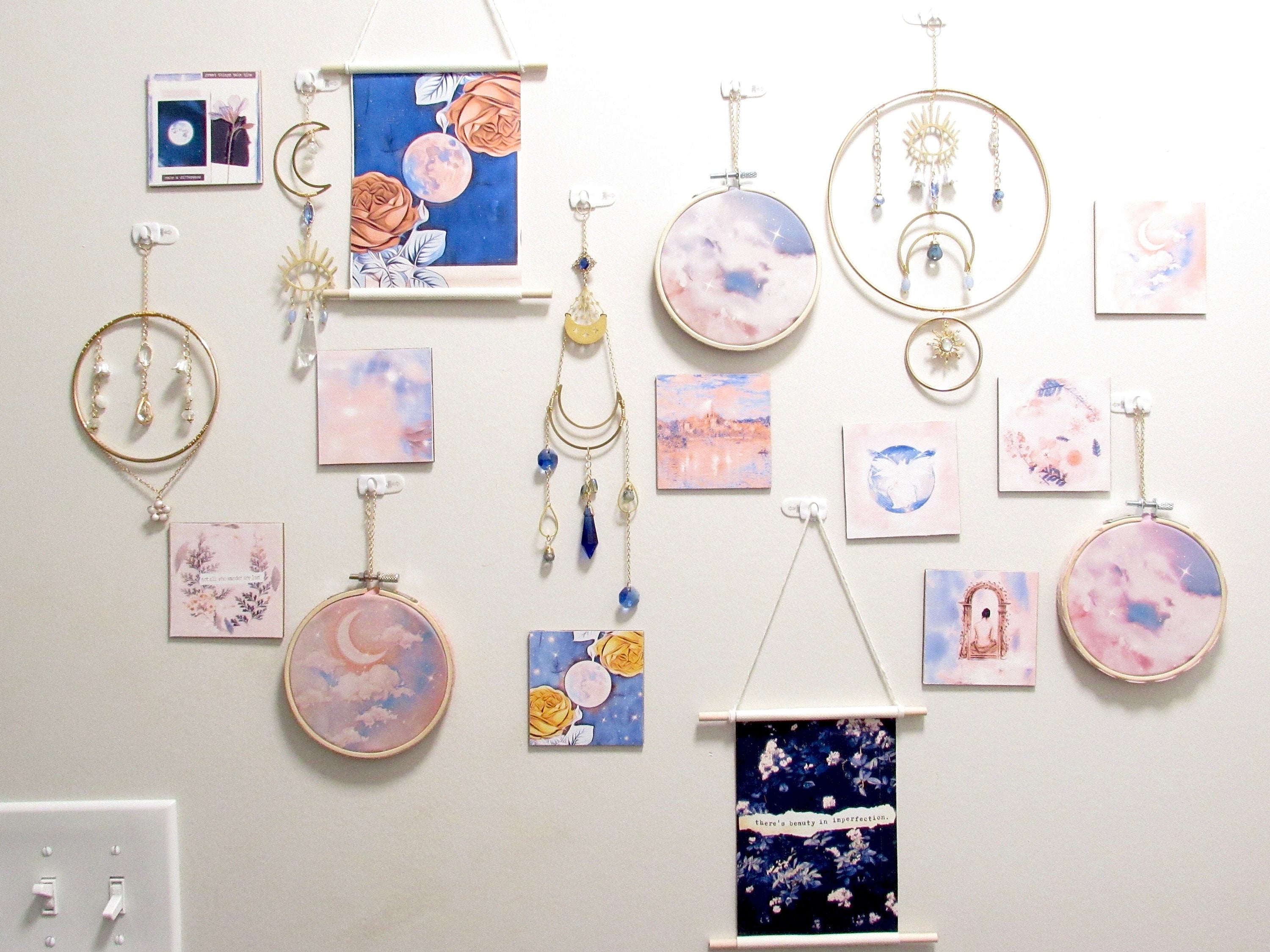 Whimsical Mini Prints | Mystic Posters, Blue Wall Art, Fairycore ...
