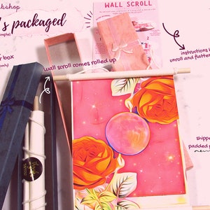 Cherry Blossoms Wall Scroll | Cute Inspiring Quotes, Y2K Style Art ...