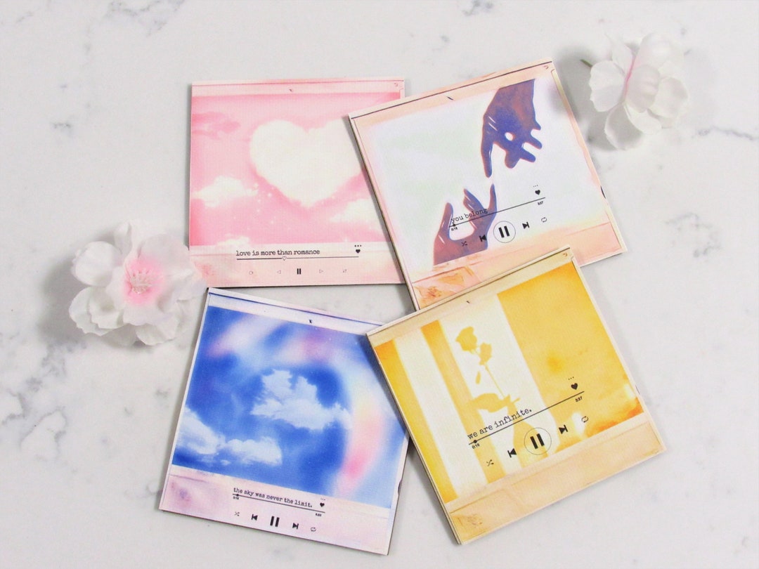 Cute Pastel Playlist Posters | Set of 4, Fairycore Aesthetic, Kawaii ...
