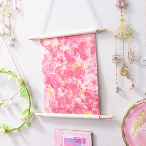 Cute Whimsical Wall Art Scroll | Y2K Style Art, Danish Pastel Hangings ...
