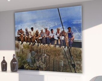 Lunch Atop a Skyscraper Framed - Etsy