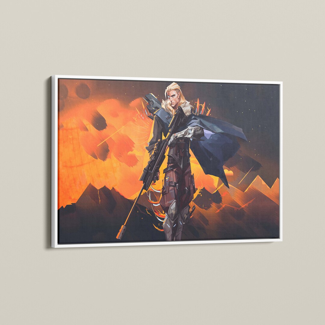Sova Valorant Wall Art Valorant Art Valorant Gaming Room - Etsy