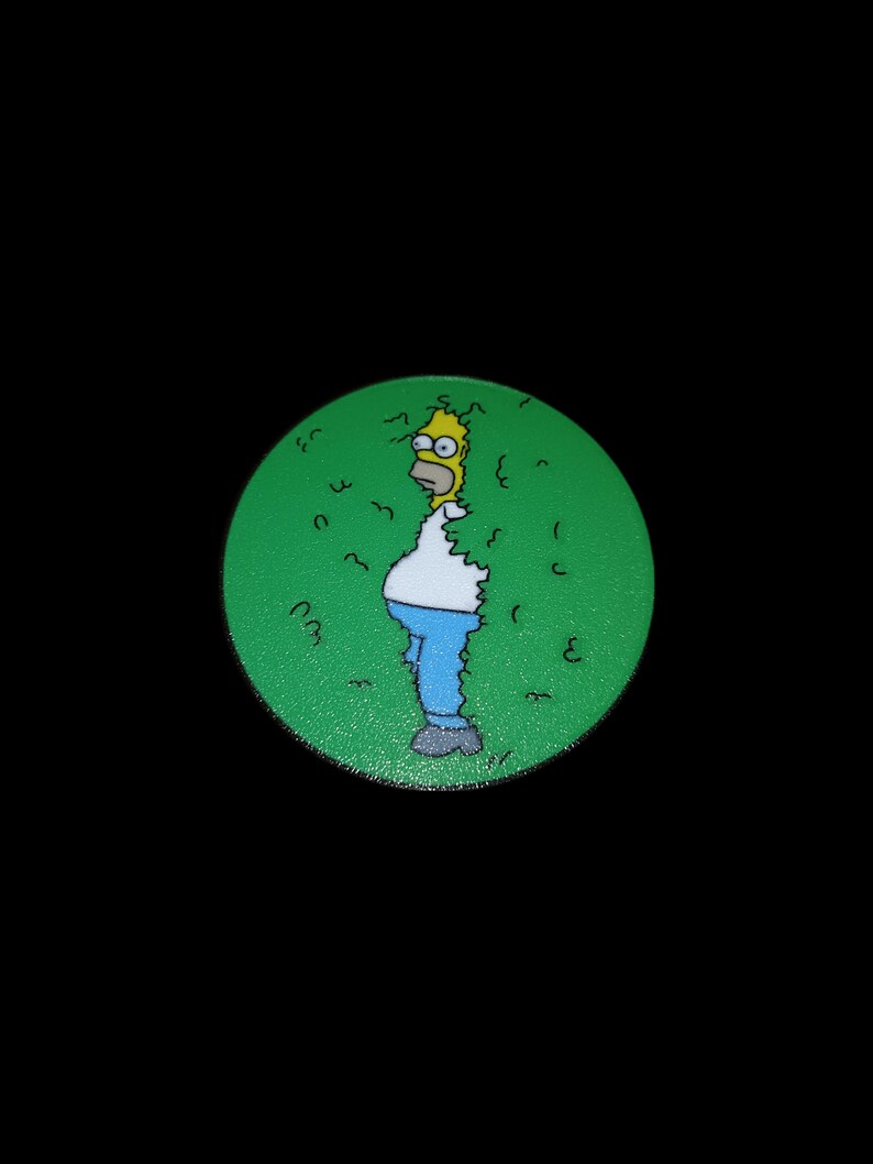 Hilarious Homer Simpson hiding in the Bush Ornament Perfect for Any Fan ...