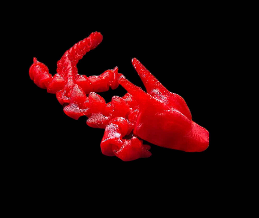 Virtually Indestructible Dragons: Squishy Soft 3D Printed TPU Dragons ...