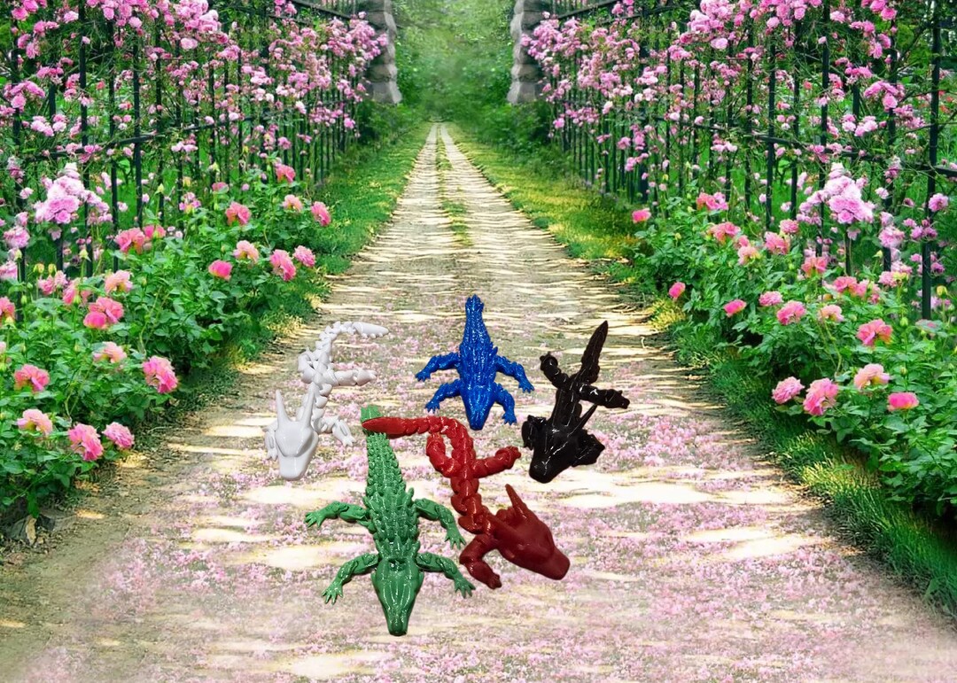 Indestructible Dragons: Squishy Soft 3D Printed TPU Dragons Flexible ...