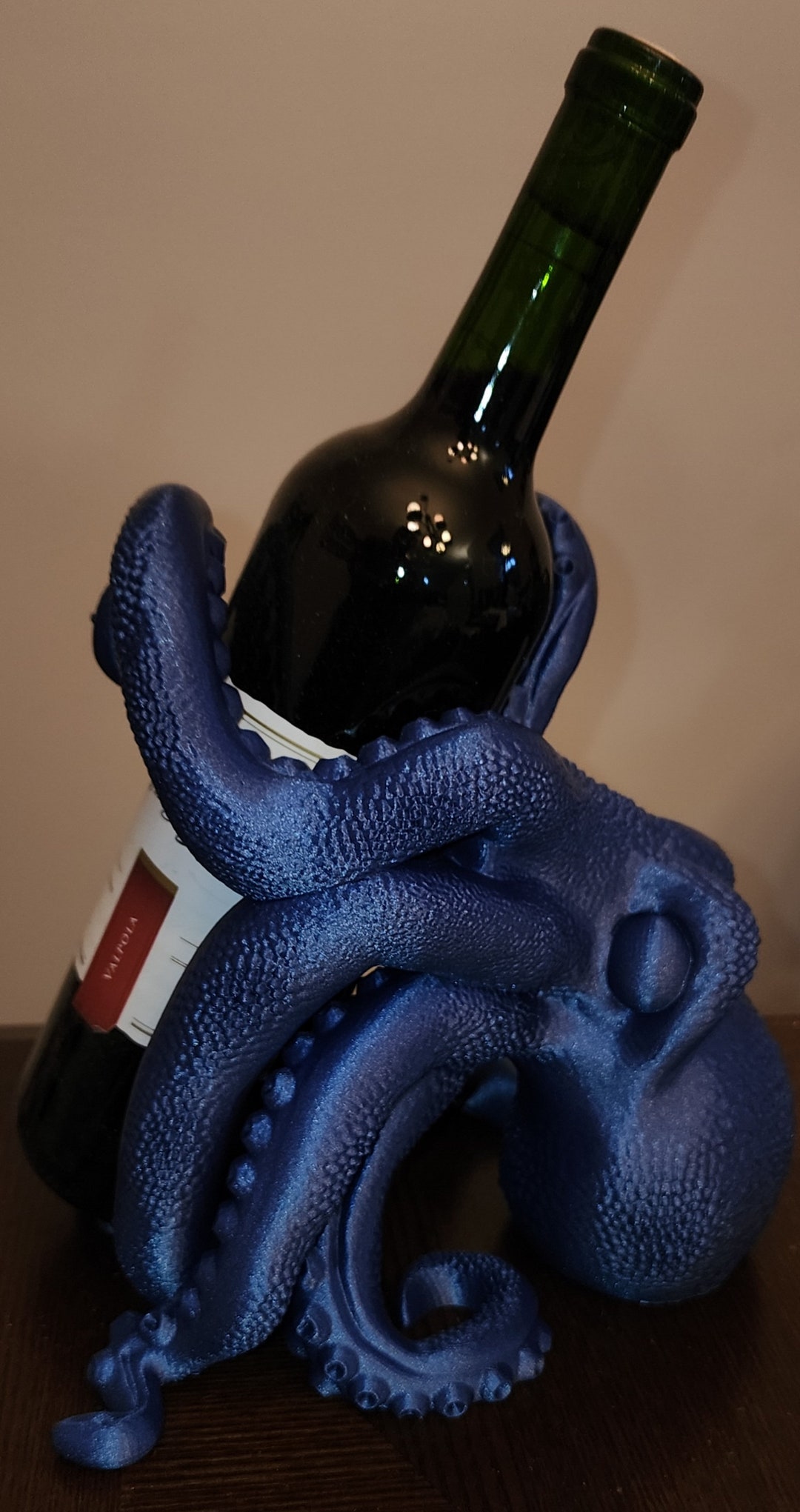 Various Multi-colour 3D Printed Wine Bottle Holders and - Etsy