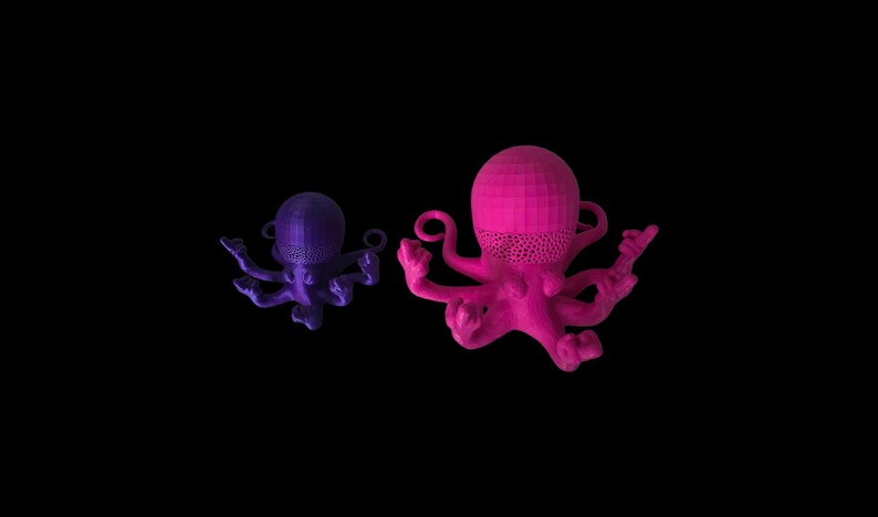 3d-printed Octopus Model - Unique, Fun, and Detailed! Rude Middle ...