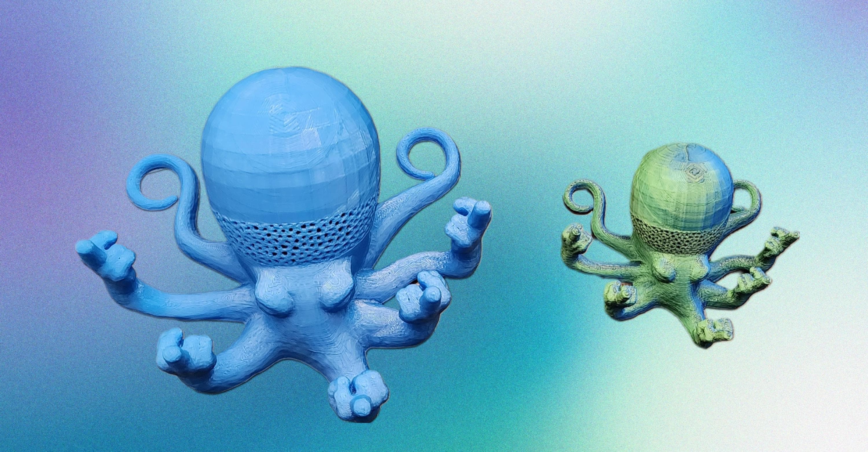 3d-printed Octopus Model - Unique, Fun, and Detailed! Rude Middle ...