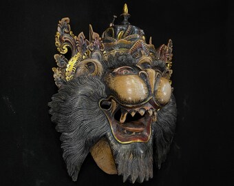 Balinese Monkey Mask - Etsy
