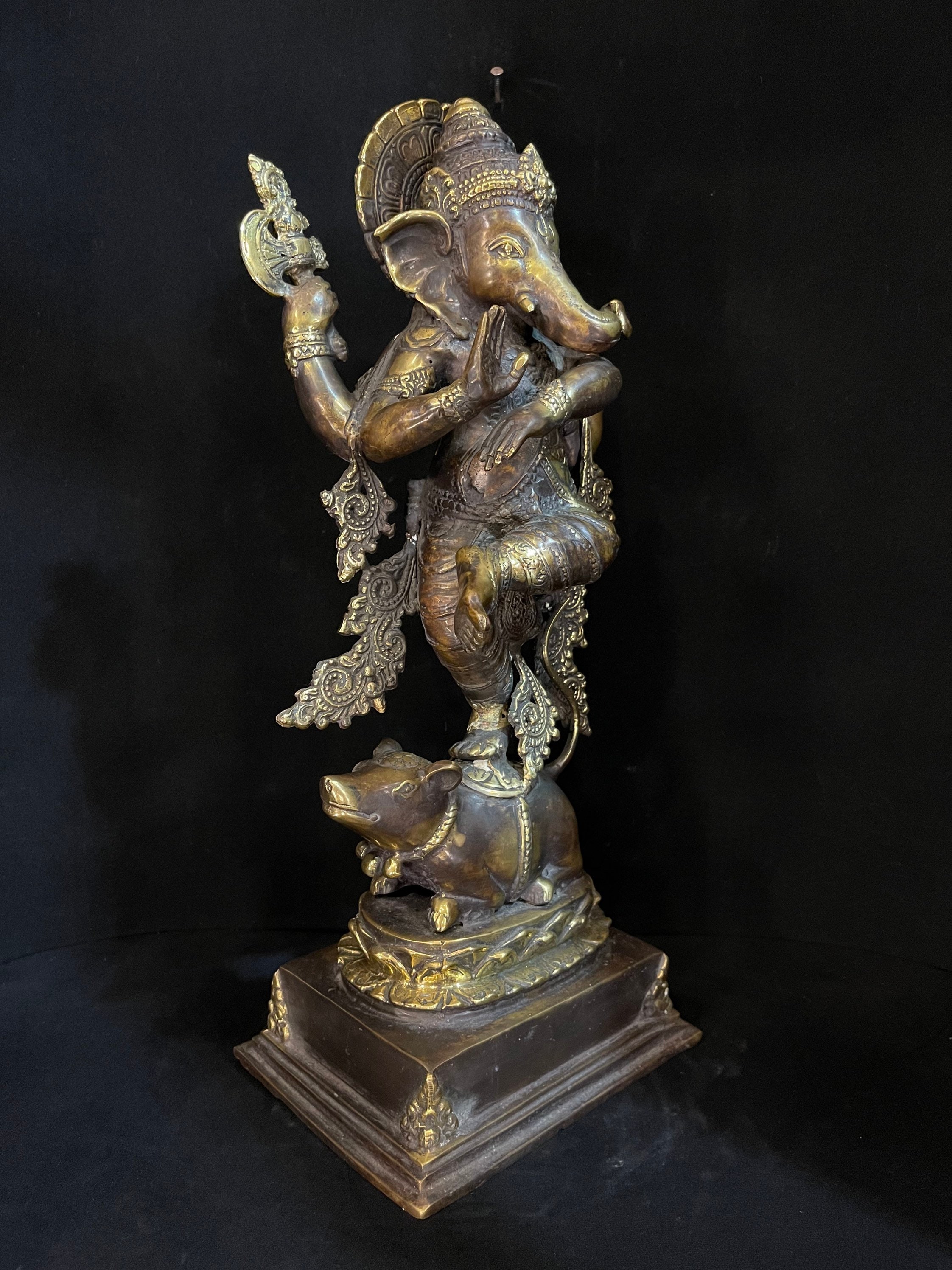43CM the Dancing Ganesha Statue Lord Ganesha Figure Ganesha - Etsy