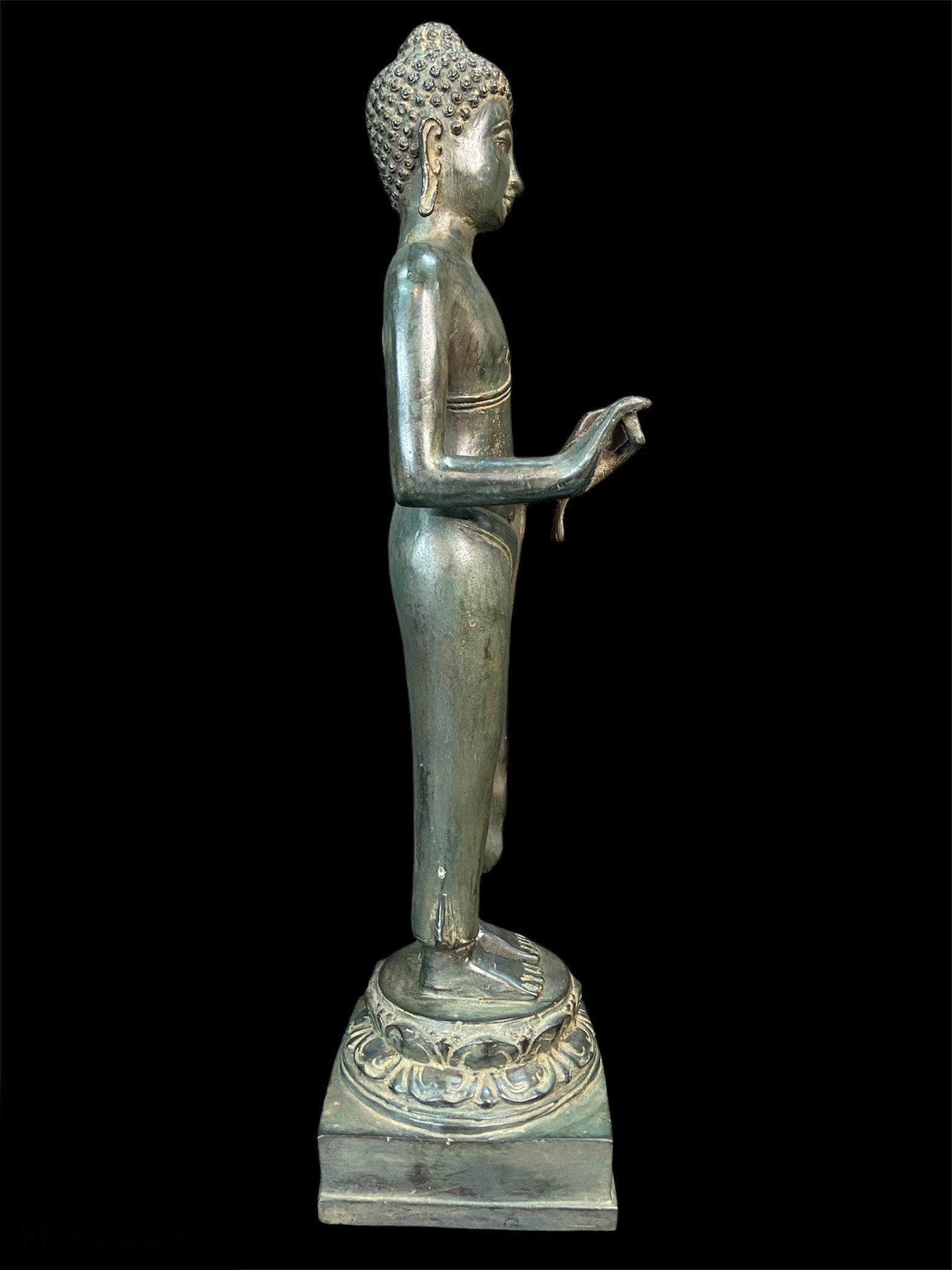 Bronze Gupta Buddha Sculpture 16.5standing Buddha - Etsy