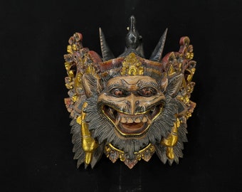Balinese Monkey Mask - Etsy