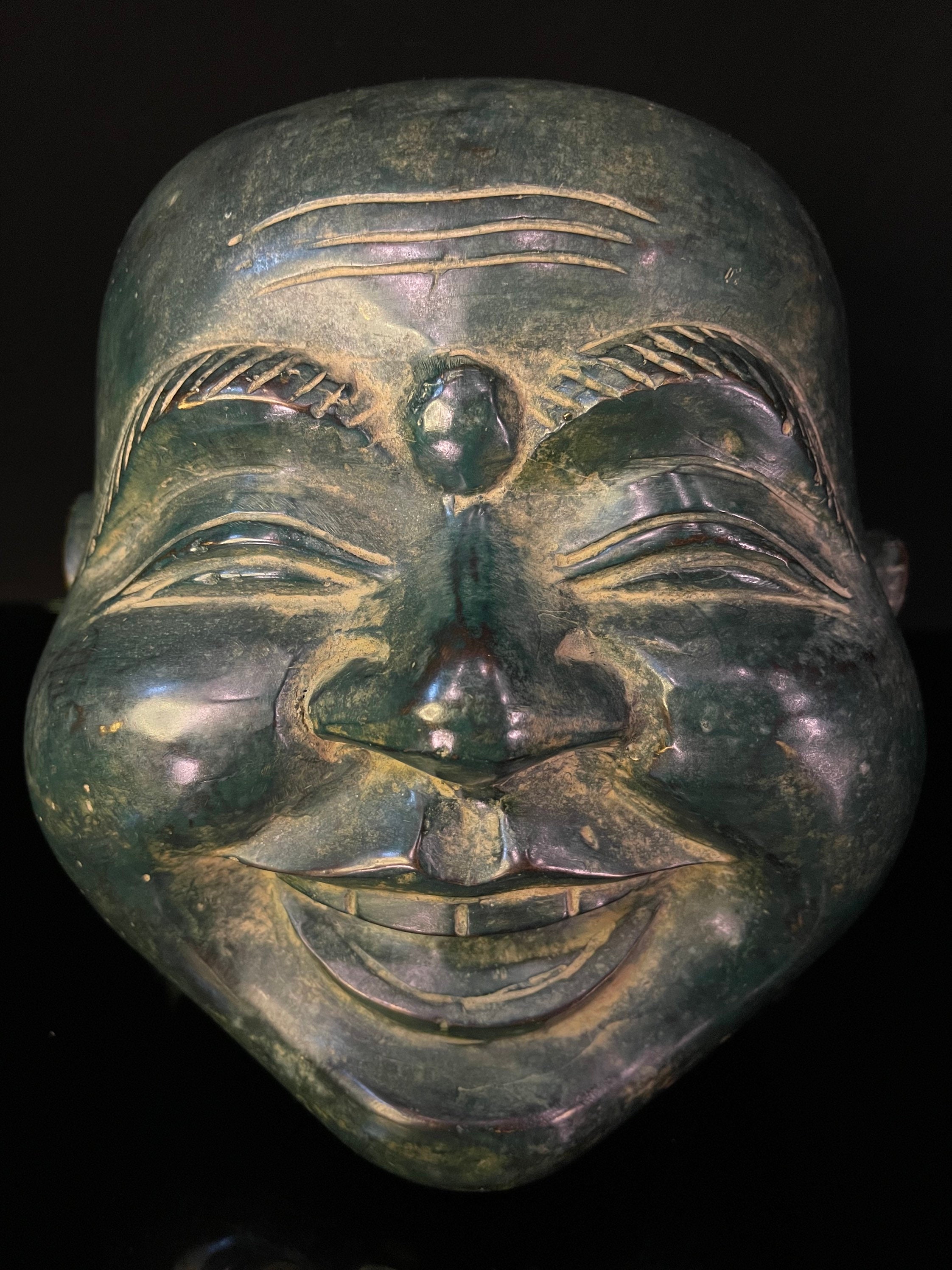 Jolly Fat Happy Buddha 20CM | Laughing Buddha of Wealth Sculpture ...