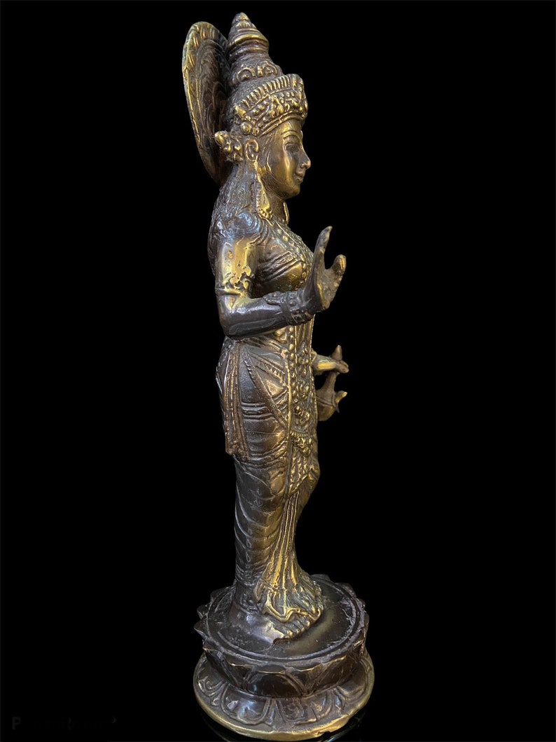 Bronze Parvati Statue Parvati Sculpture Vintage Bronze - Etsy