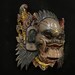 23CM Balinese Celuluk Wood Mask, Calonarang Wood Mask, Vintage Hand ...