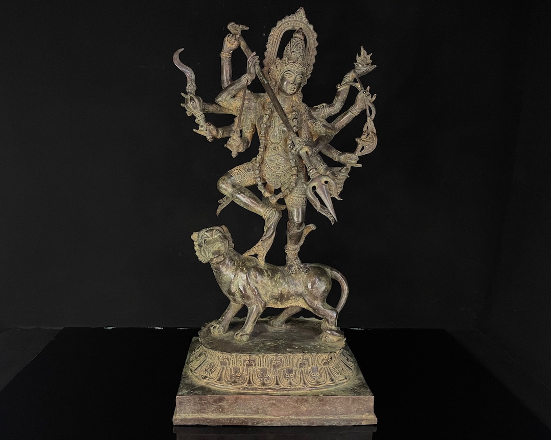 Mahakali Bronze Statue | Goddess Kali | Durga Statue | Lord Parvati ...