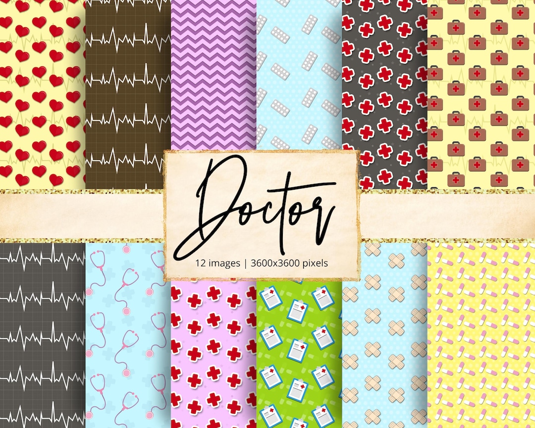 Doctor Digital Paper, Healthcare, Hospital, Nurse, Medicine, Therapy ...