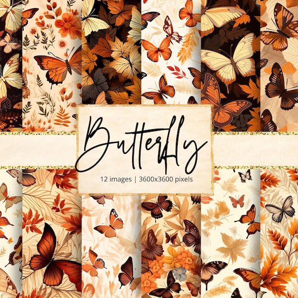 Autumn Butterfly - Etsy