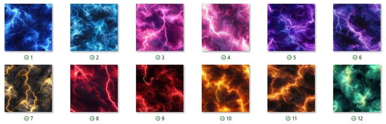 Lightning Strikes Digital Paper, Thunderbolt, Storm, Spark, Shock, Sky ...