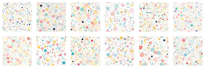 Confetti Digital Paper, Party, Celebration, Colorful, Festive, Decor ...