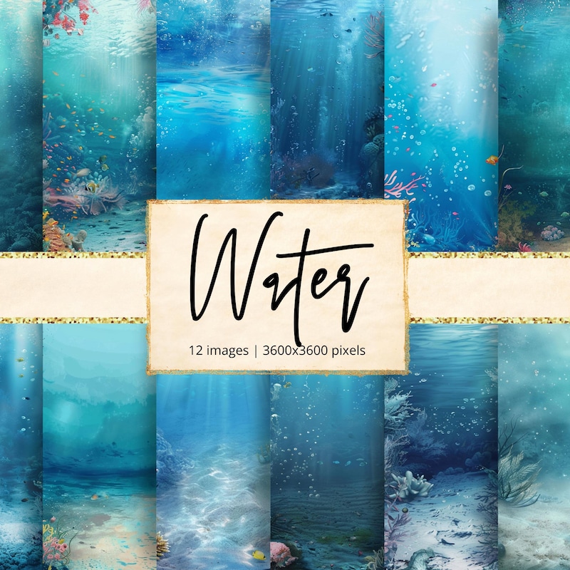 Sea Wallpaper Collage - Etsy