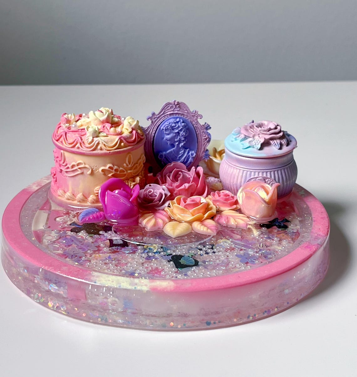 Handmade Resin Art Sandscape With Jewelry Holderperfect Gift gift for ...