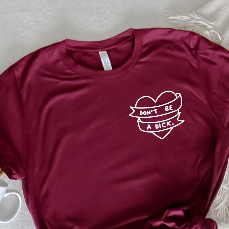 Funny Dick T Shirt Etsy