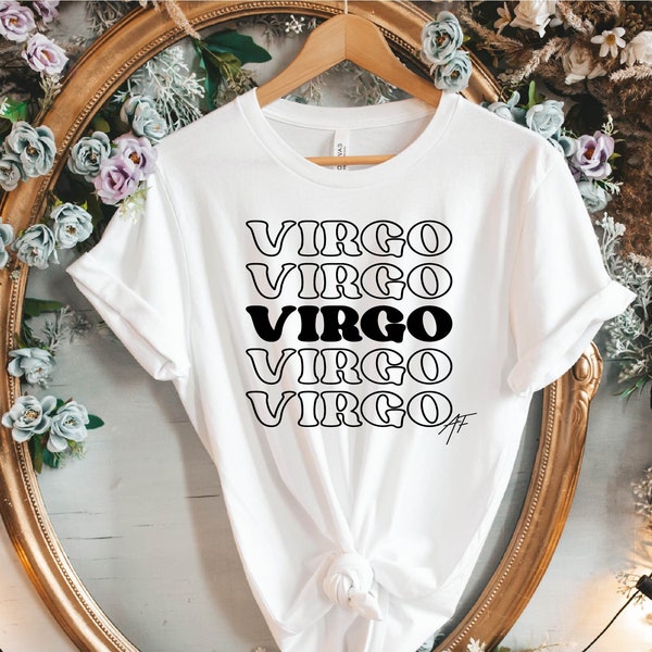 Virgo T Shirt Etsy